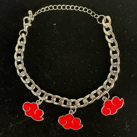 Jewelry | Naruto Akatsuki Silver Bracelet | Poshmark